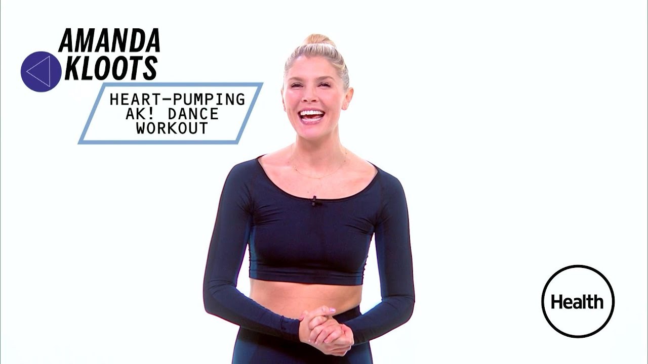 Amanda Kloots Heart Pumping Ak Dance Workout Health Youtube