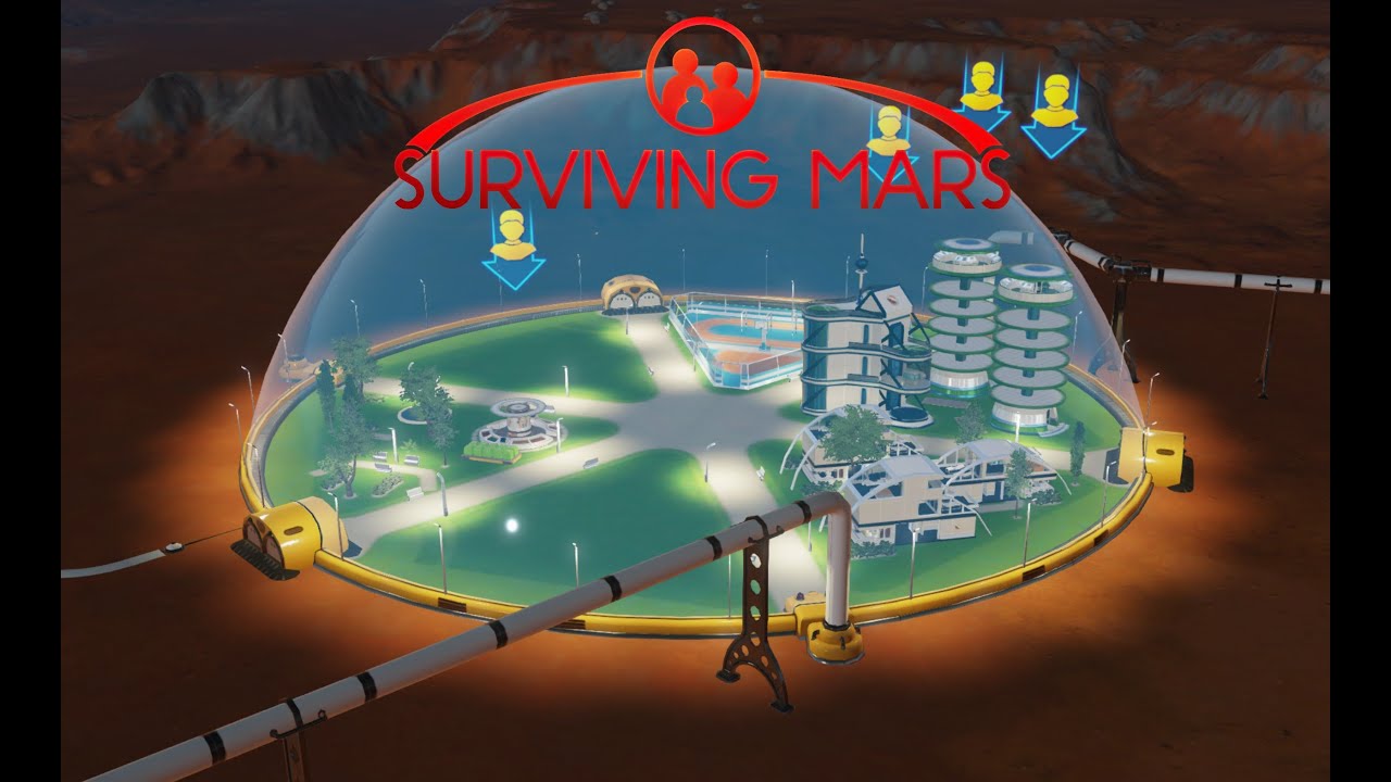 A New Dome (and Home) on Mars! | Surviving Mars (Part 2) - YouTube