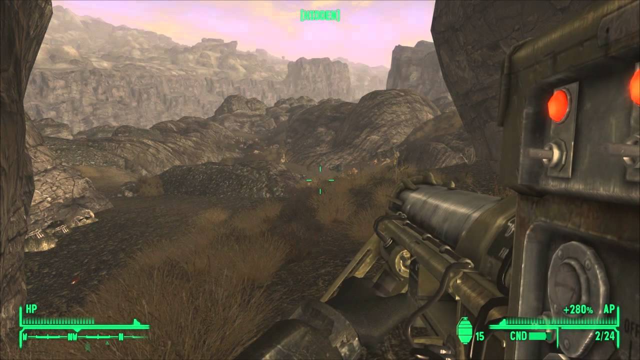 Fallout: New Vegas Fat Man VS. Deathclaws - YouTube