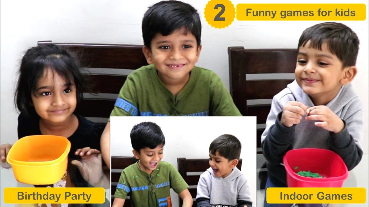 2 Funny games for Kids | Activity for kids | Kindergarten | Indoor game ...
