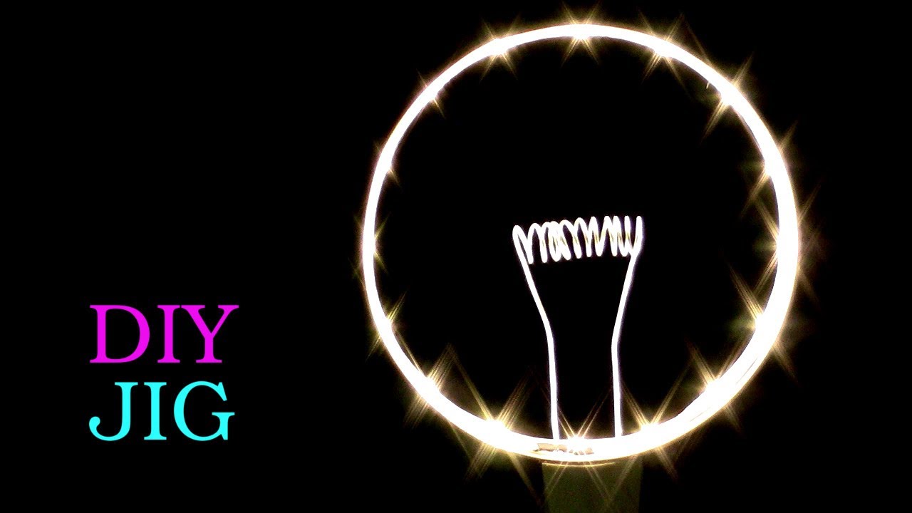 Inverted light bulb - DIY JIG - YouTube