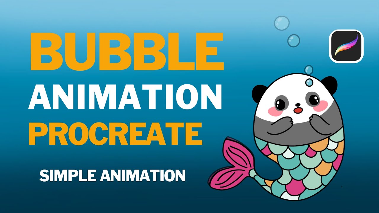 Bubble Animation in Procreate with Simple Steps / Easy animation ...