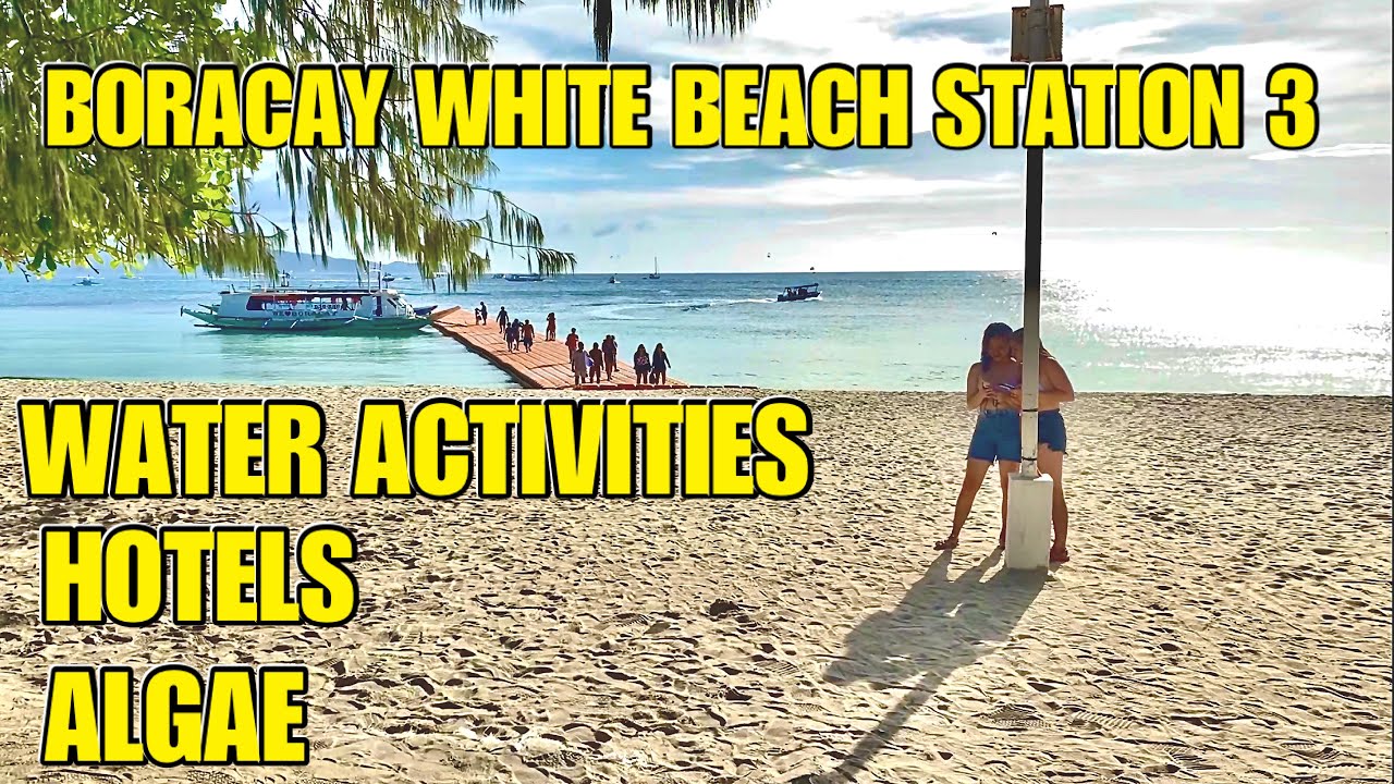 BORACAY STATION 3 ROAD AND BEACH - YouTube
