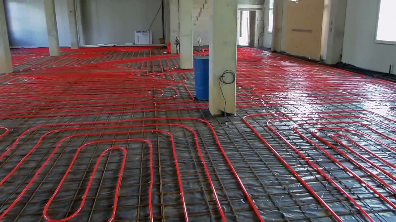 Pex Tubing Large House Plumbing - YouTube