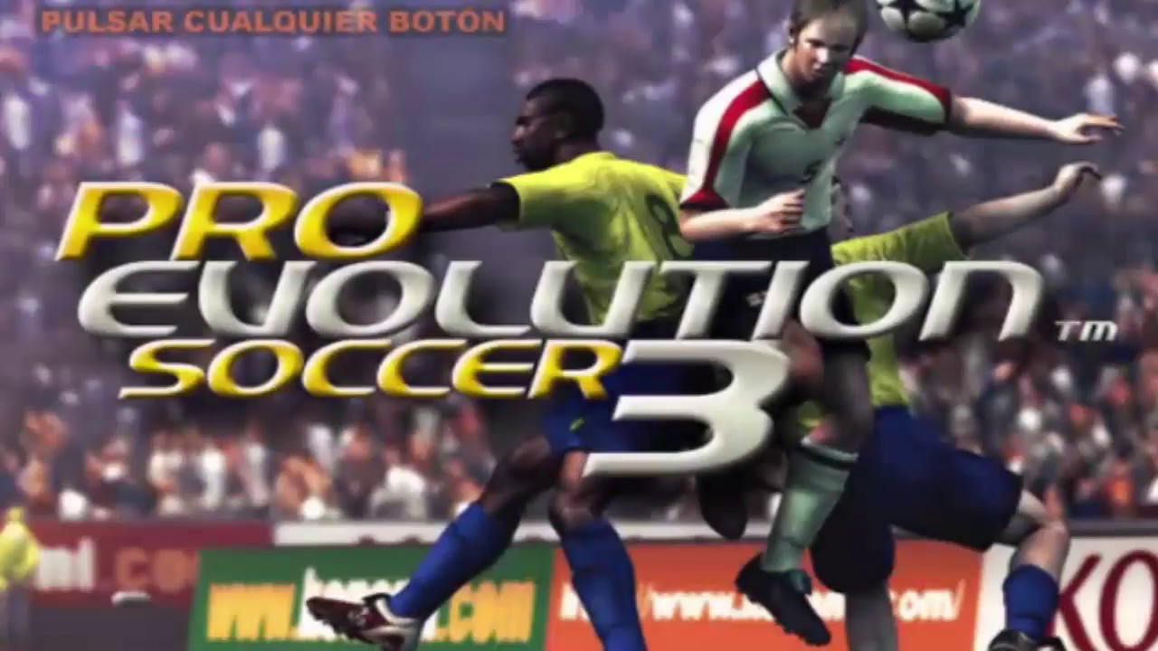 INTRO PRO EVOLUTION SOCCER 2003 (PES 3) - YouTube