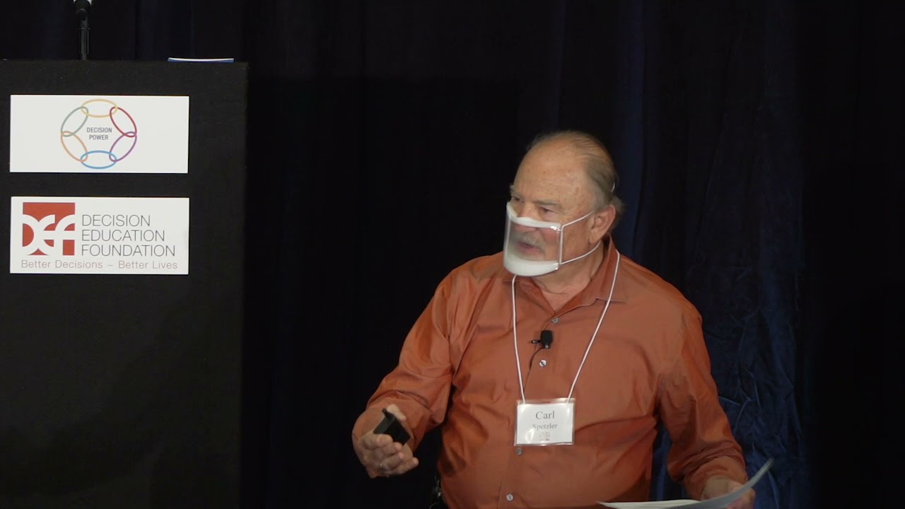Carl Spetzler shares lessons learned about integrating decision ...
