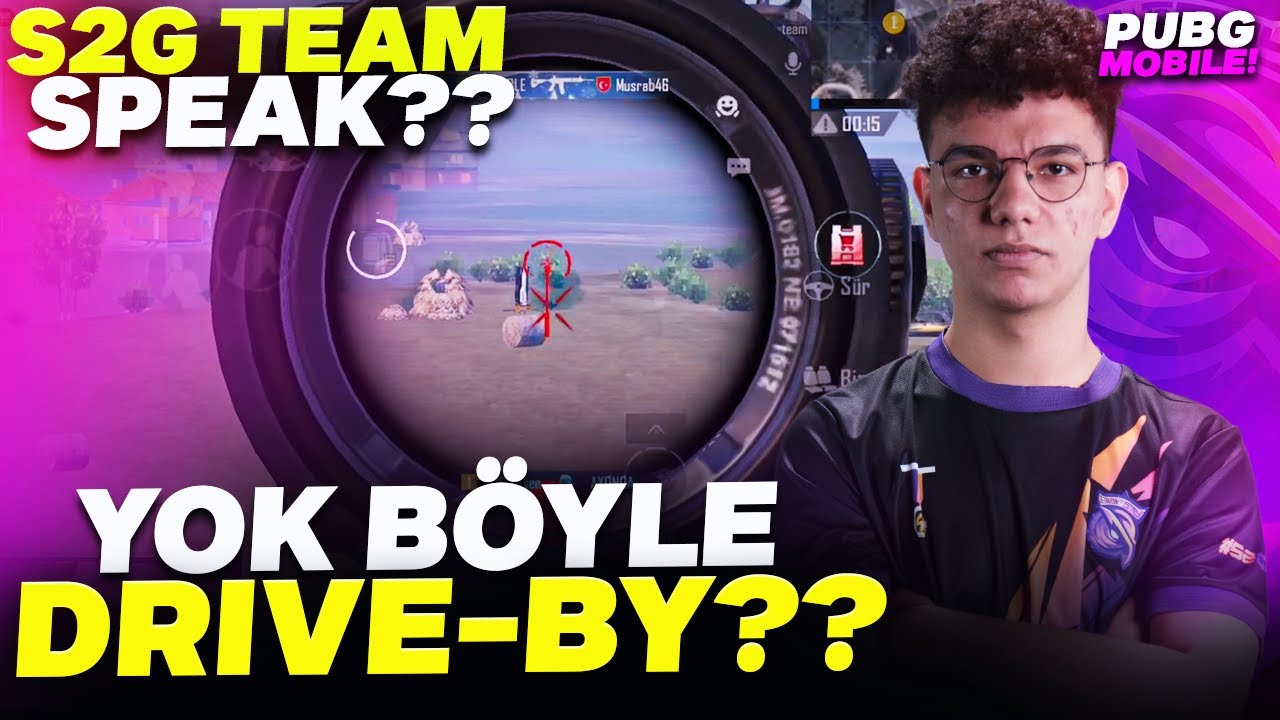 YOK BÖYLE DRİVE-BY!! | S2G TEAMSPEAK | PUBG MOBILE - YouTube