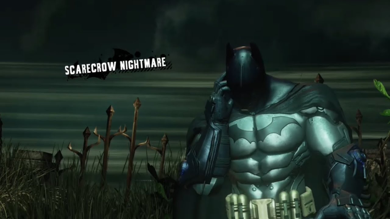 Batman Arkham Asylum - Scarecrow Nightmare Challenge - YouTube