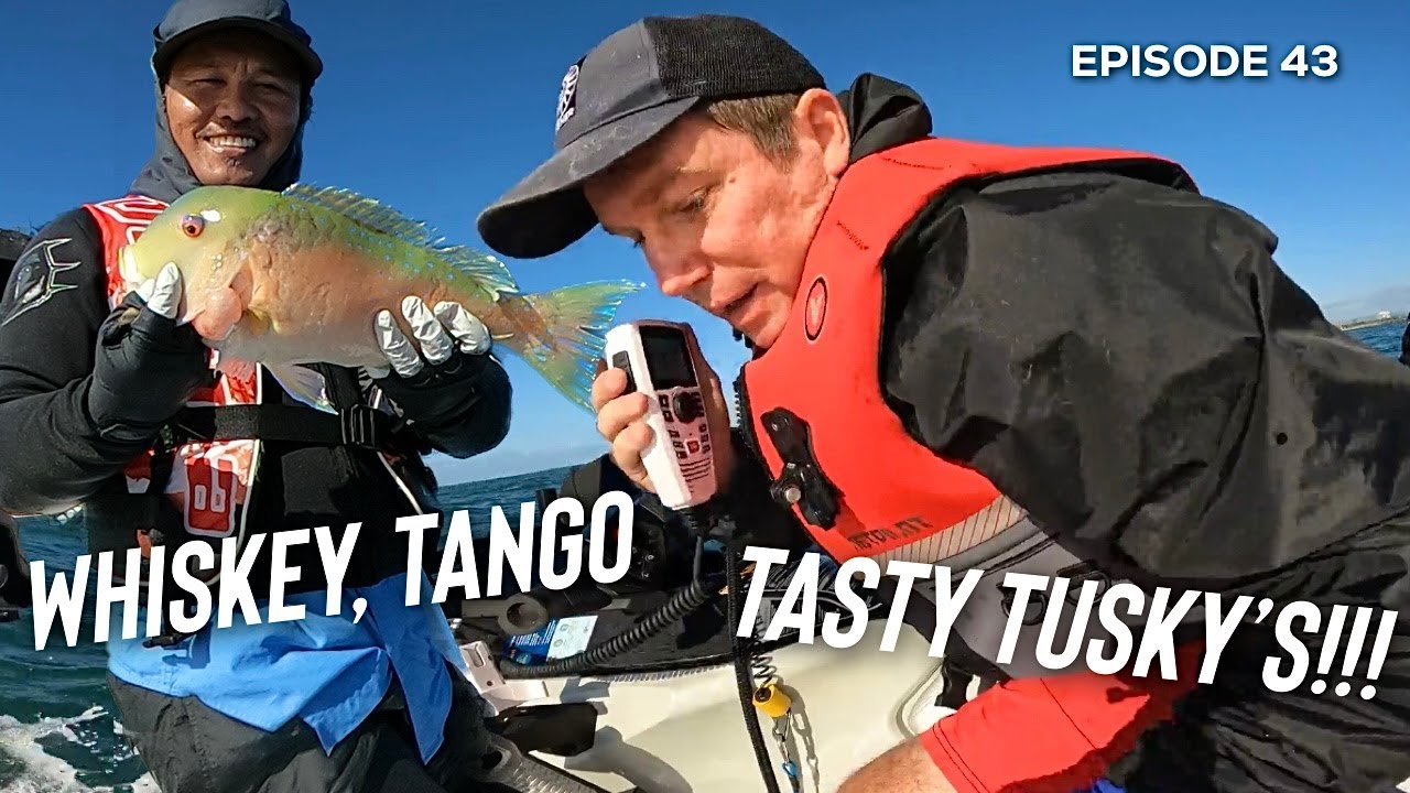 EP.43 - WHISKEY, TANGO, TASTY TUSKIES (Jetski Fishing Australia) - YouTube