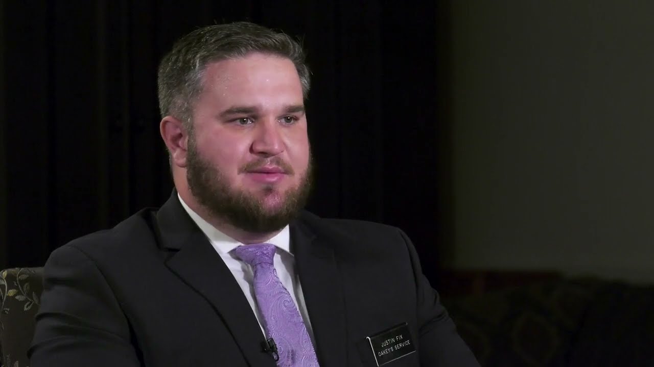 Justin Fix, Funeral Director, Oakey's Vinton Chapel - YouTube