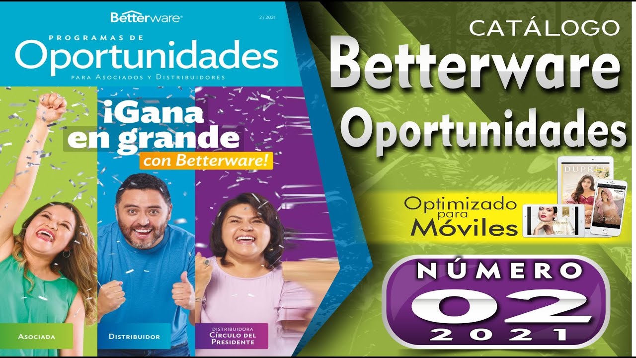 BETTERWARE OPORTUNIDADES 2 2021 / CATÁLOGO DE PREMIOS 2 BETTERWARE 2021 ...
