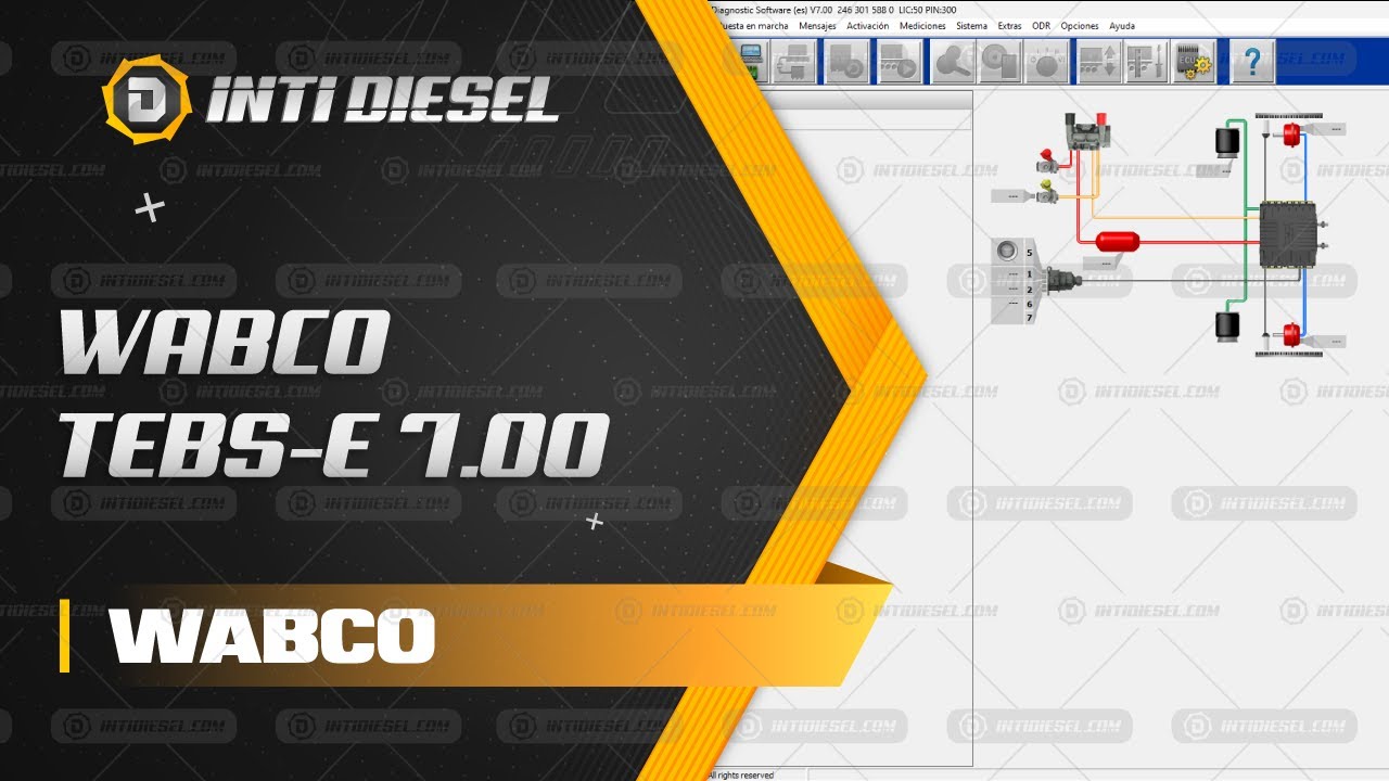 Activación de WABCO TEBS-E 7.00 - YouTube