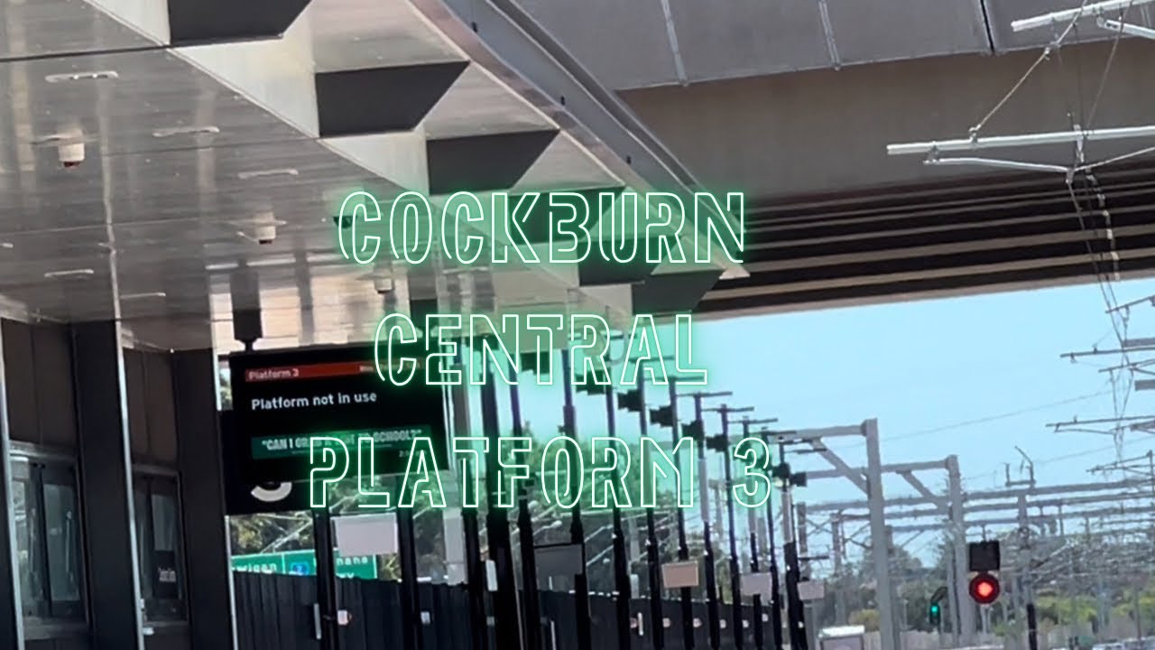 Cockburn Central Station: March - YouTube