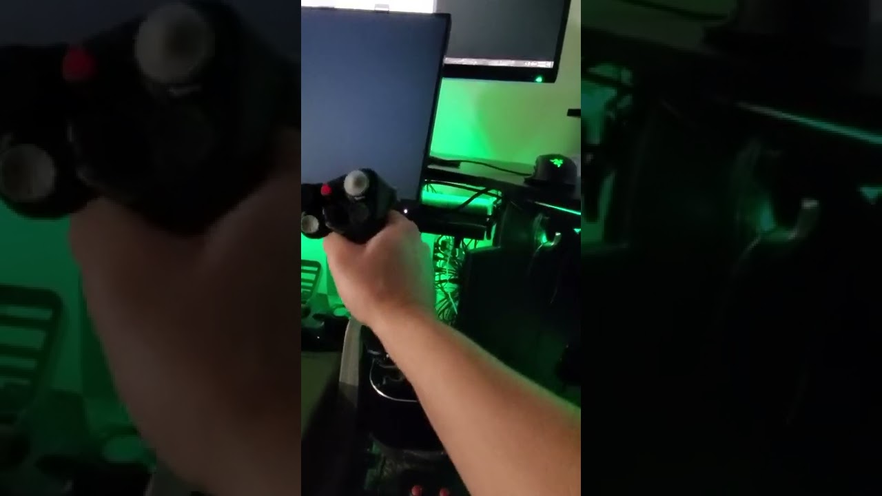 Winwing F16EX stick mounted. Part 3 - YouTube