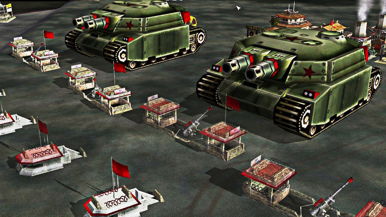 Super Devastator vs 7 China Nuke - Command & Conquer Generals ...