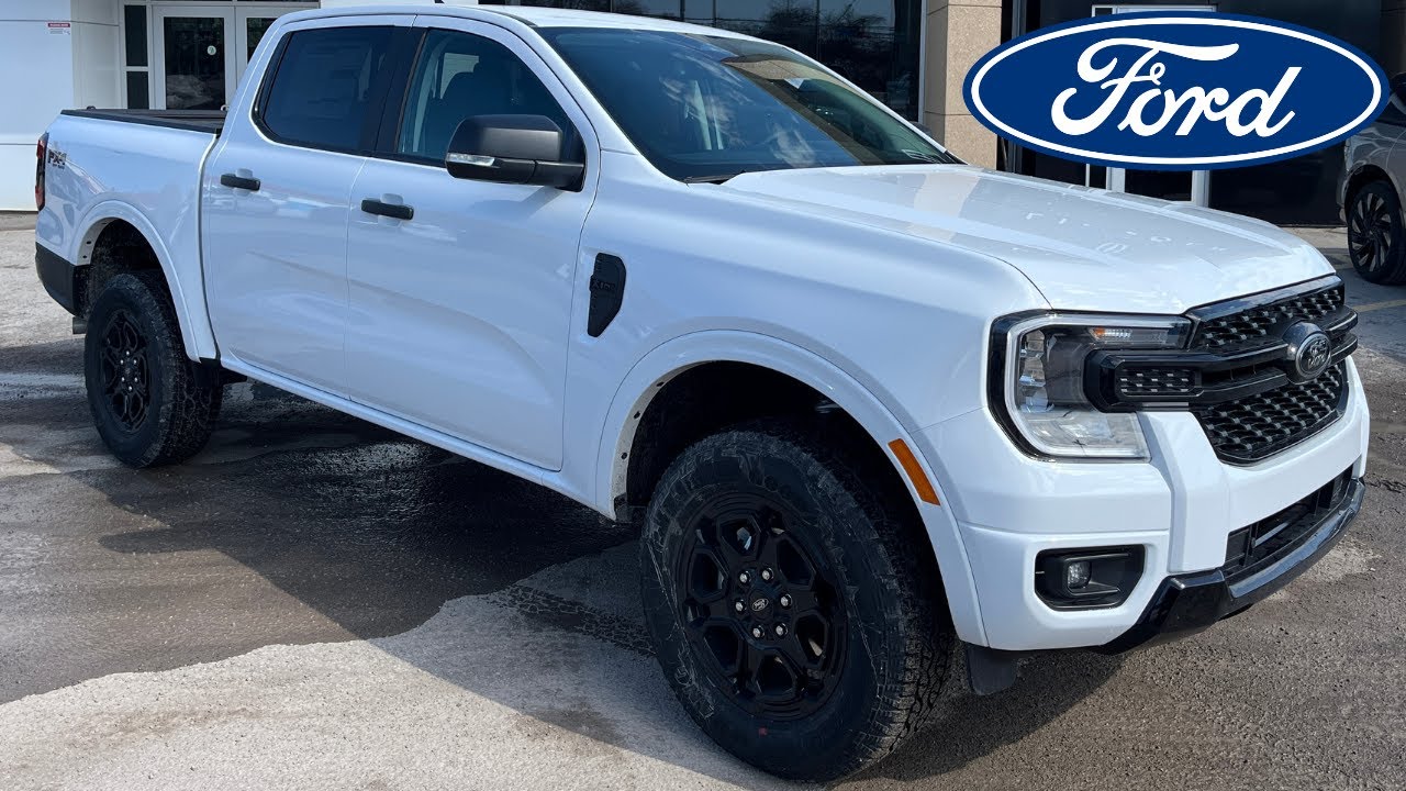 2025 Ford Ranger XLT 301A 2.7L EcoBoost w/ Black Appearance Package in ...