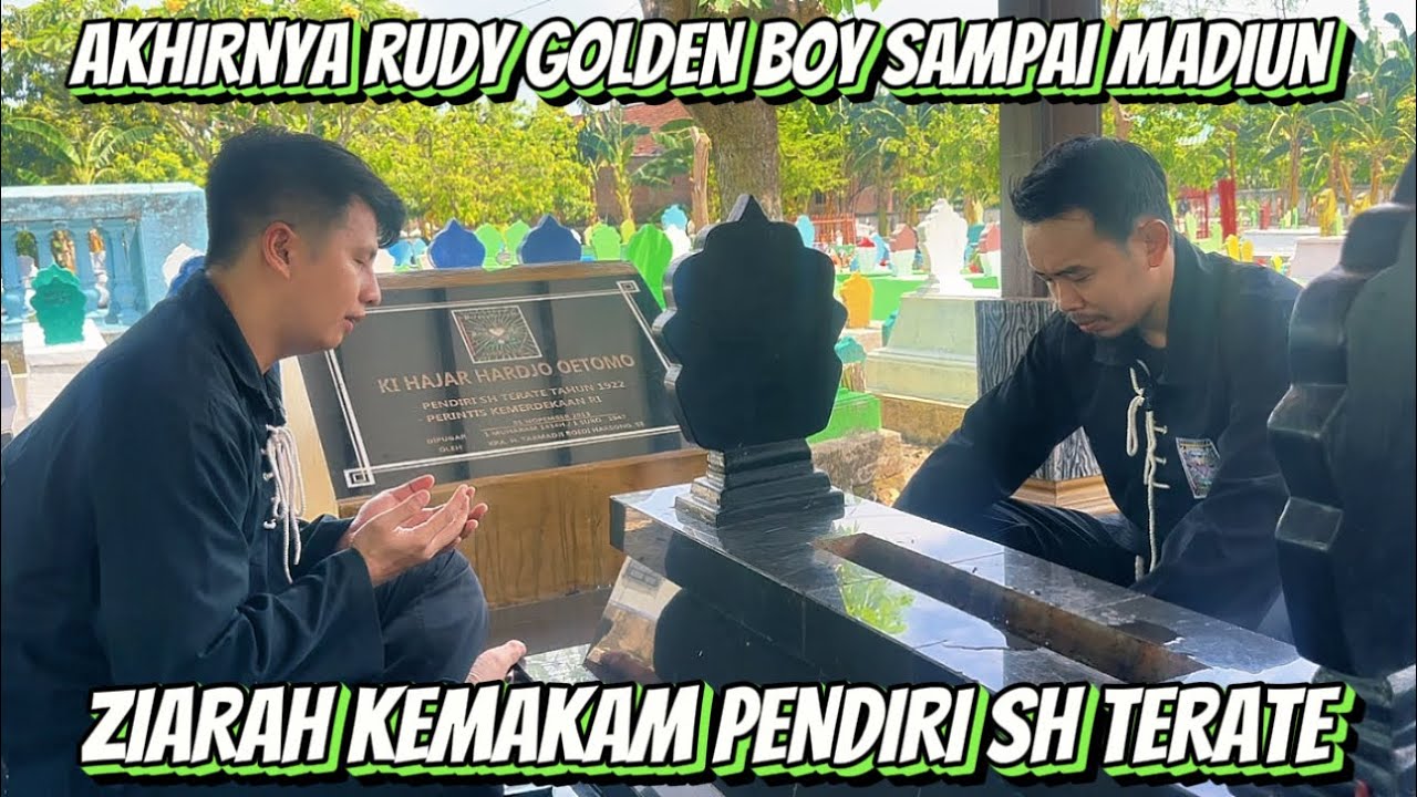 AKHIRNYA RUDY BOY Datang ke Makam Pendiri SH Terate dan Silaturahmi ke ...