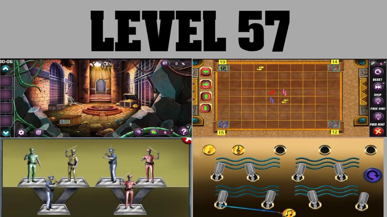 Random room escape - Door exit (chapter - 3 ) Level 57 walkthrough 🎮 ...