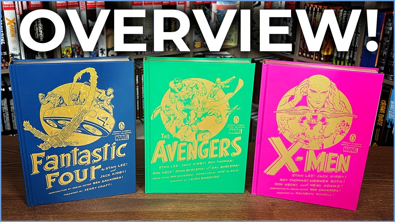 Penguin Classics Marvel Collection Hardcover Overview | Fantastic Four ...