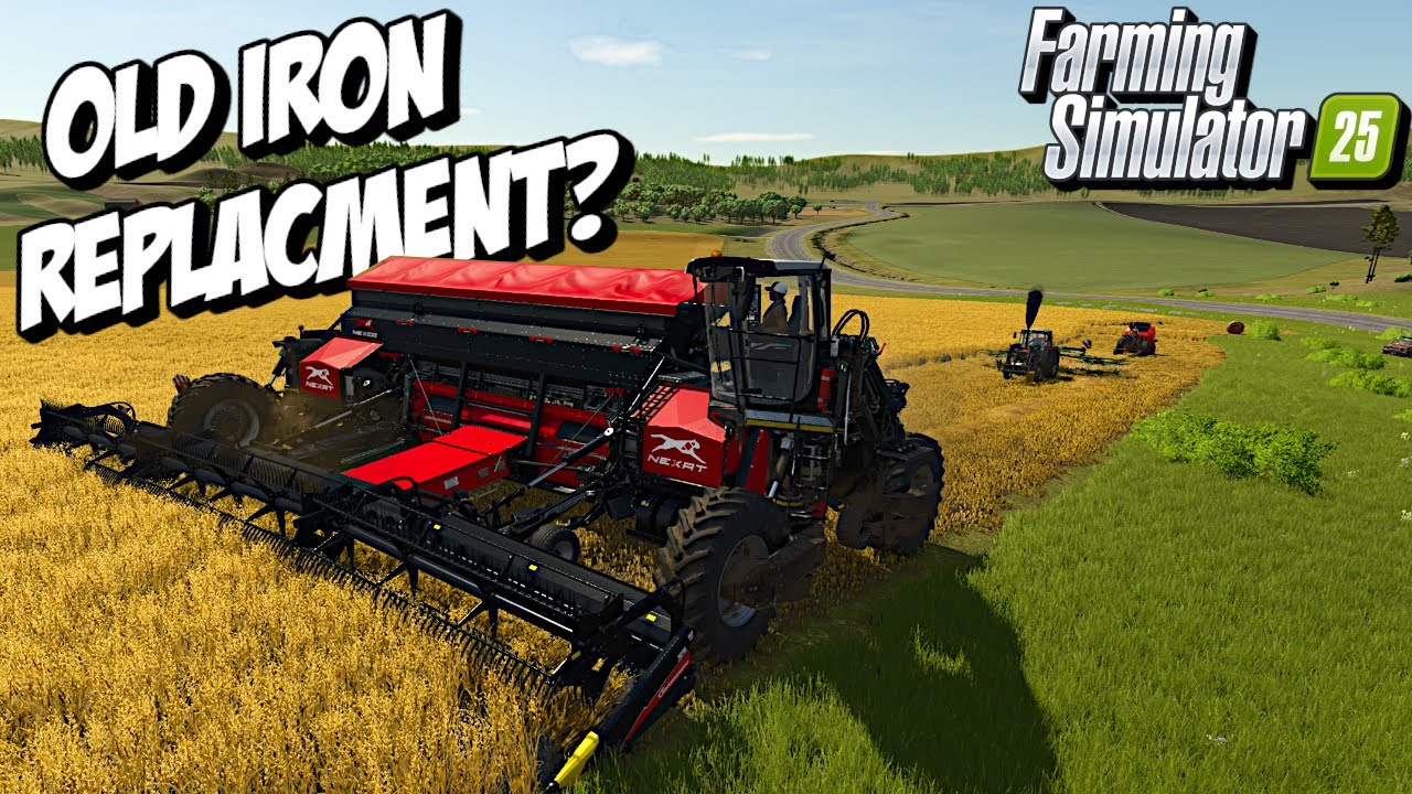 Replacing Old Iron on our Starting From Scratch Farm with the NEXAT? | Farming Simulator 25 ...