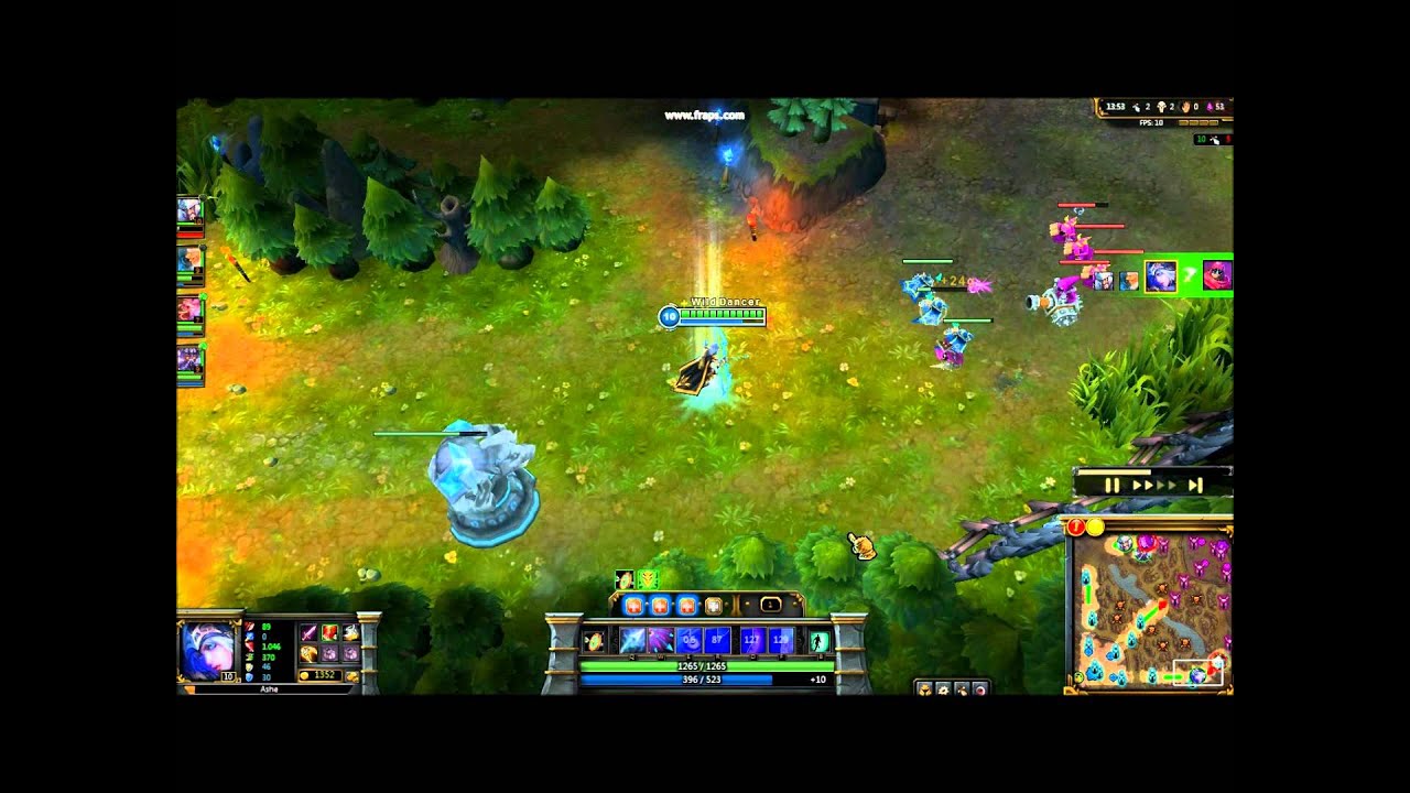 League Of Legends - Ashe - Incredible Ultimate Arrow and Greate Save ...