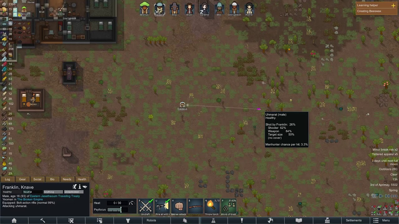 RIMWORLD : Space Simulation #5 / The Warlords of Rimworld - YouTube