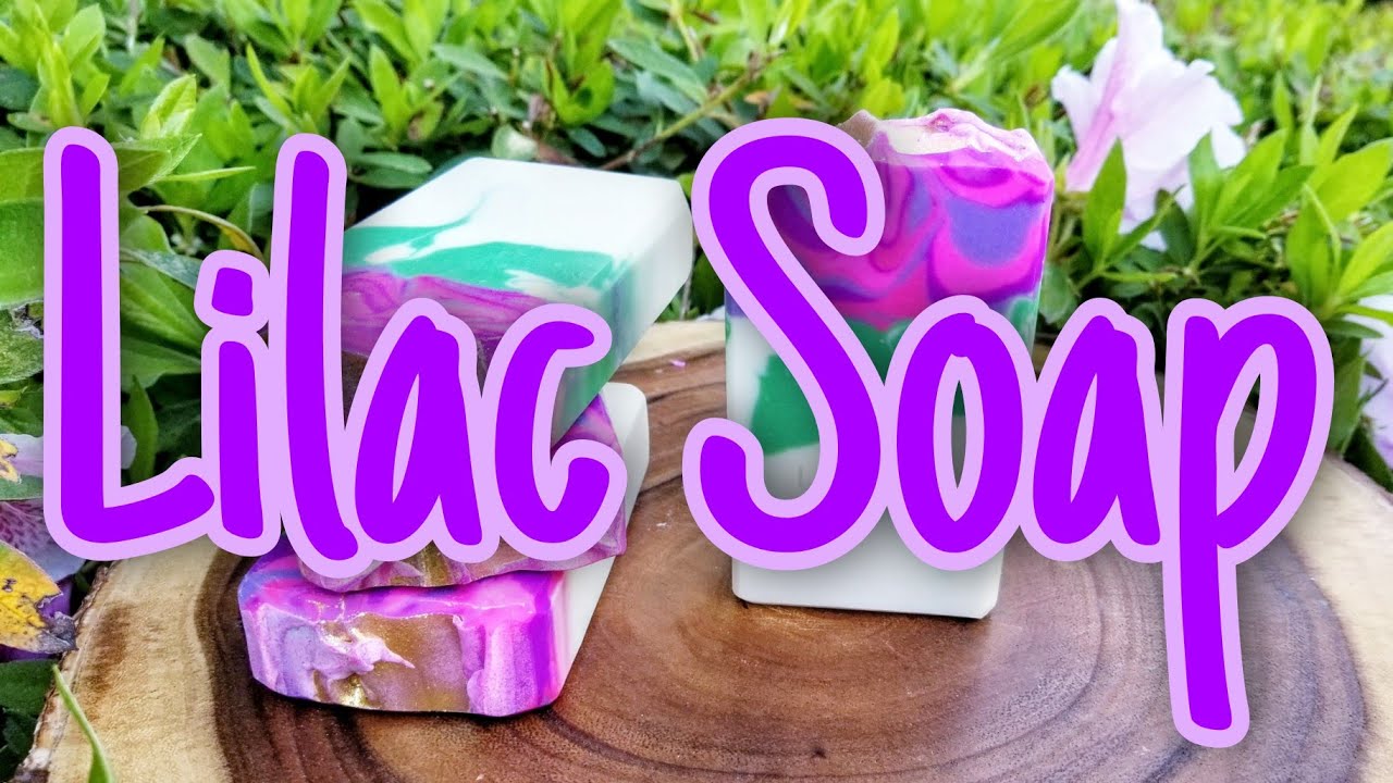Making Lilac Soap For Mothers Day: How To Masterbatch Soap Batter For ...
