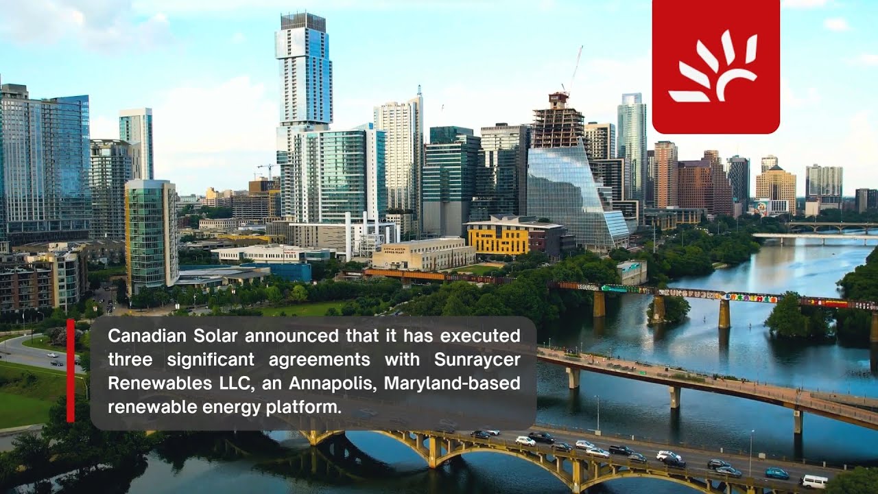 Canadian Solar to Deliver 315 MWh DC of BESS and 2 GWp of Modules to ...