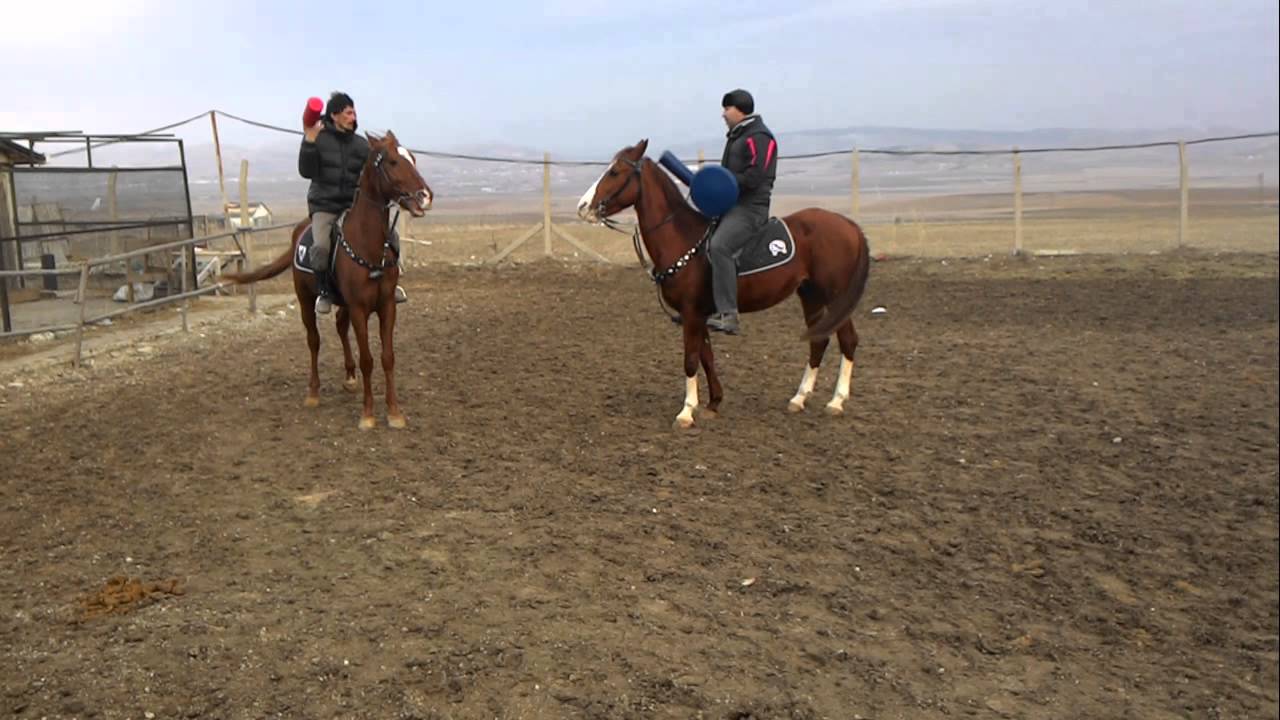 Atlı Matrak Oyunu - Equestrian Matrak - YouTube