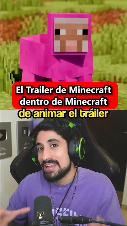 EL TRAILER DE MINECRAFT DENTRO DE MINECRAFT 😳 - YouTube