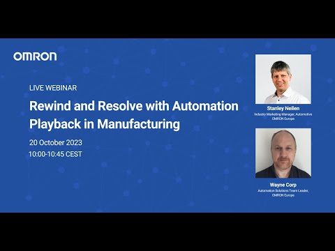 Rewind and Resolve with Automation Playback in Manufacturing - YouTube