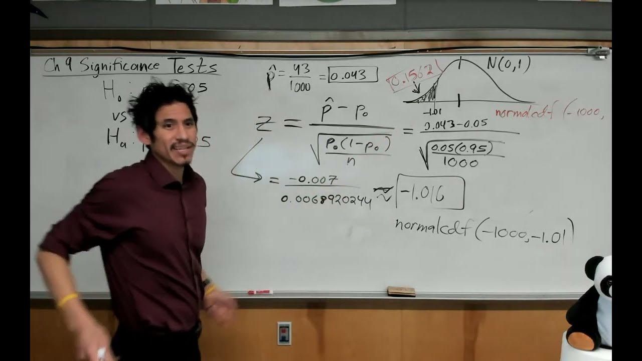 AP Statistics Chapter 9 Review Hypothesis Testing and Tests for ...