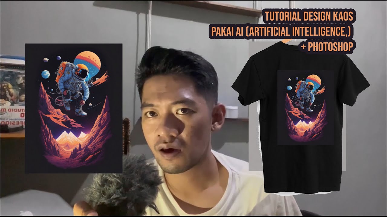 GRATIS🔥 DESAIN PAKAI AI & PHOTOSHOP UNTUK DESIGN KAOS, BISNIS CLOTHING ...