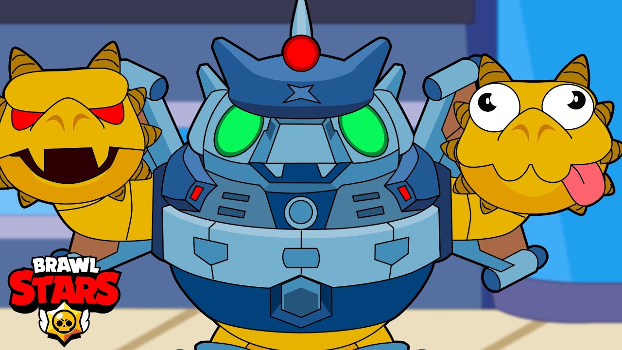 MECHA TICK GHIDORAH - Brawl Stars Animation - YouTube