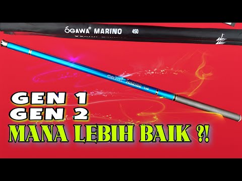 REKOMENDASI KAKU PALING MURAH ‼️ REVIEW LENGKAP JORAN PANCING TEGEK OGAWA MARINO P.450