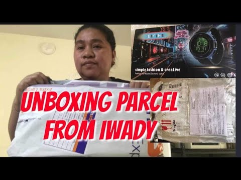UNBOXING PARCEL FROM IWADY - YouTube