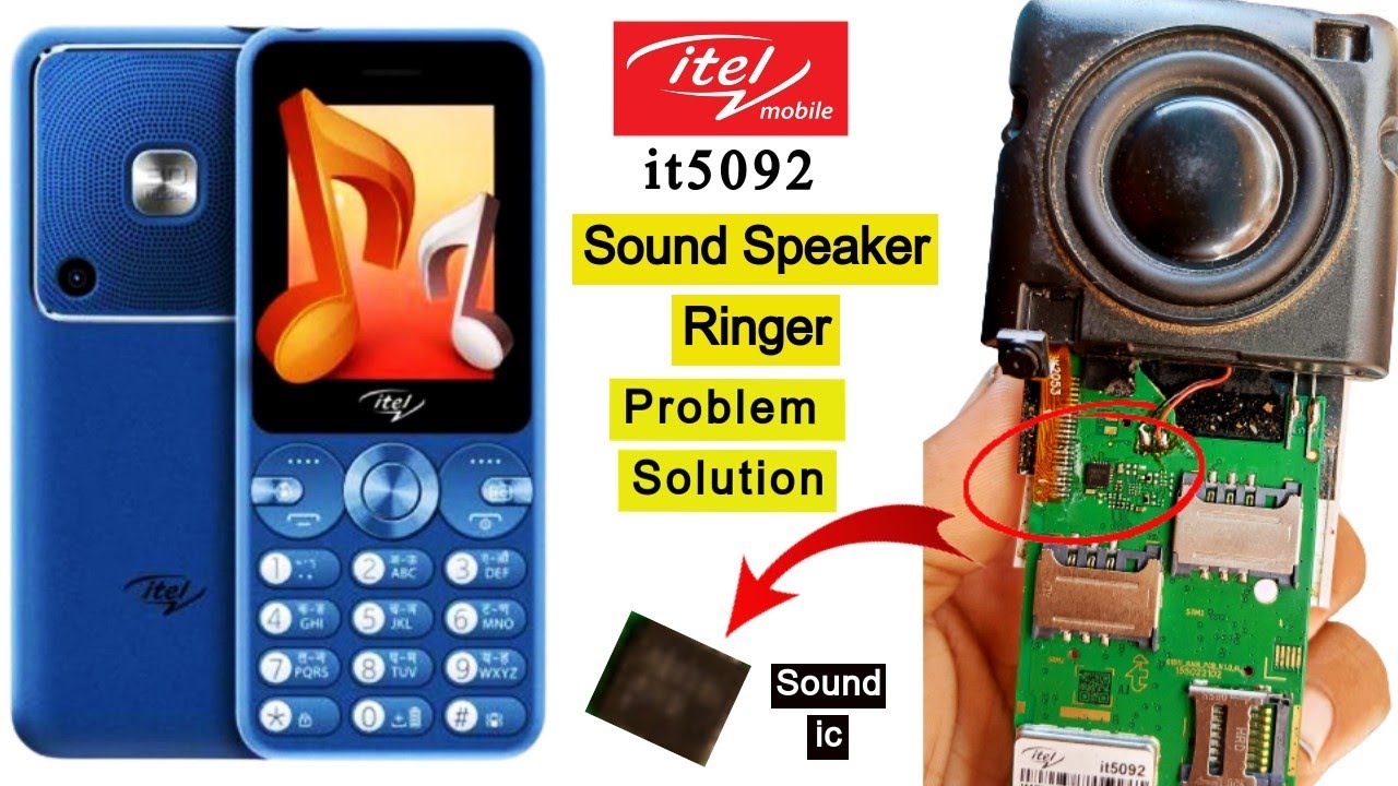 Itel Mobile 5092 Ringer Speaker Problem Solution | All China Keypad ...