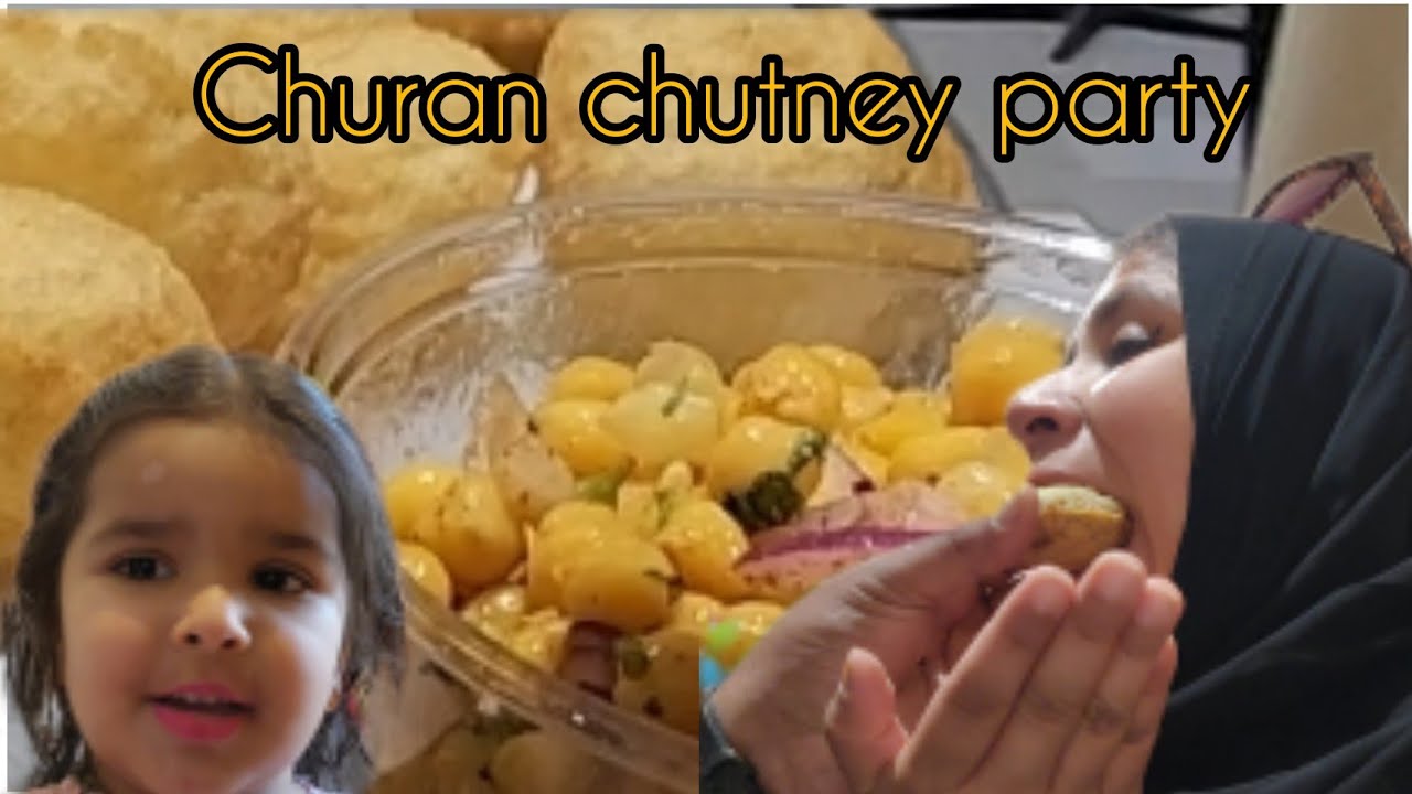 Churan chutney party || Abeeha madam abi say makeup k liay crazy 🤪 ...
