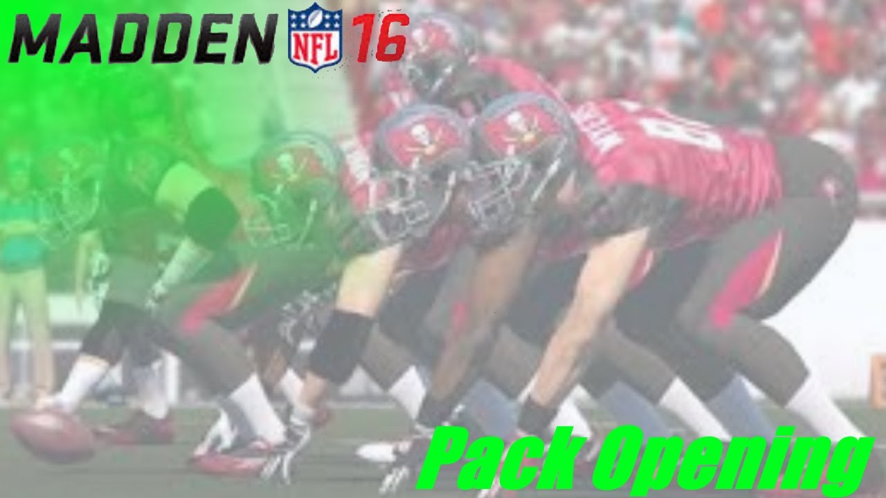 Madden NFL 16| DRY PACKS PACK OPENING! - YouTube
