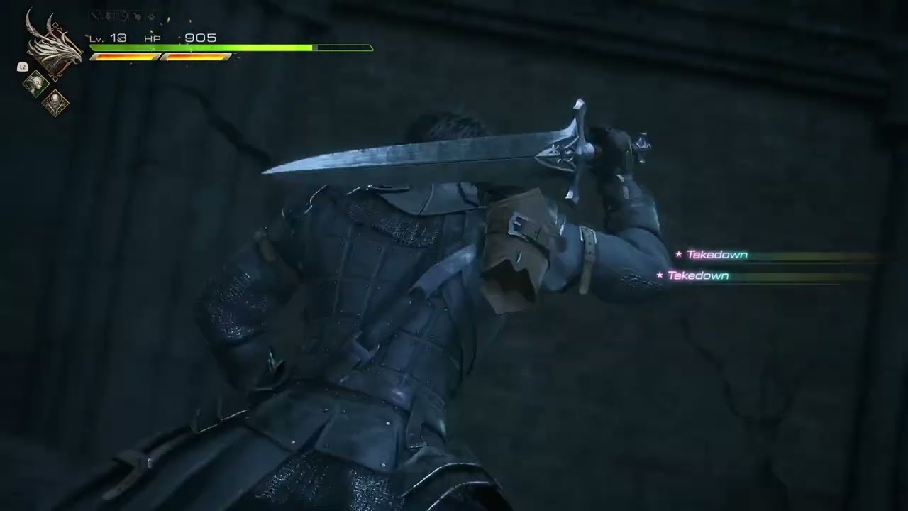 Final Fantasy XVI Demo Suparna and Chirada vs Clive and Torgal - YouTube