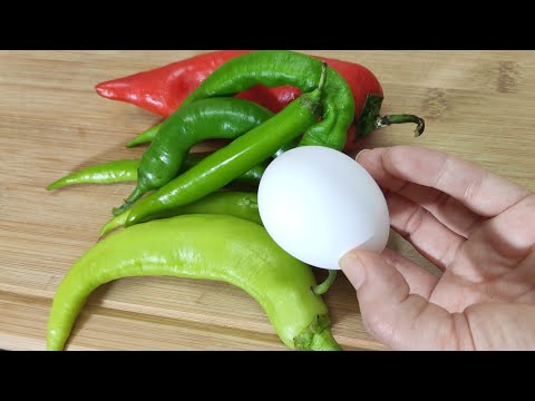 EVDE YUMURTA VE BİBER VARSA BU LEZZETİ  BİR DENE SAMİMİ SÖYLÜYORUM TADI DAMAĞINIZDA KALICAK TARİF🤤👌💯