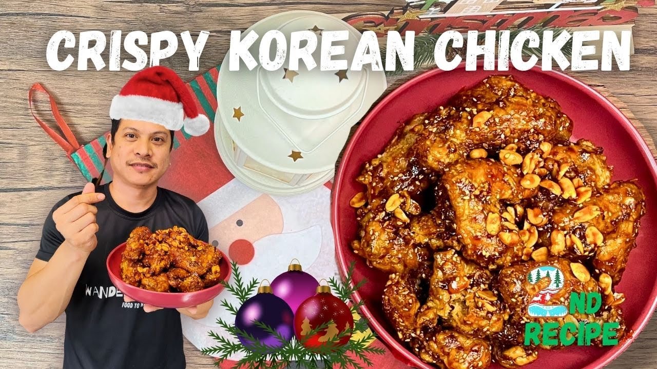 Crispy Korean Chicken | 2nd of 12 Recipes for Christmas 2023 - YouTube