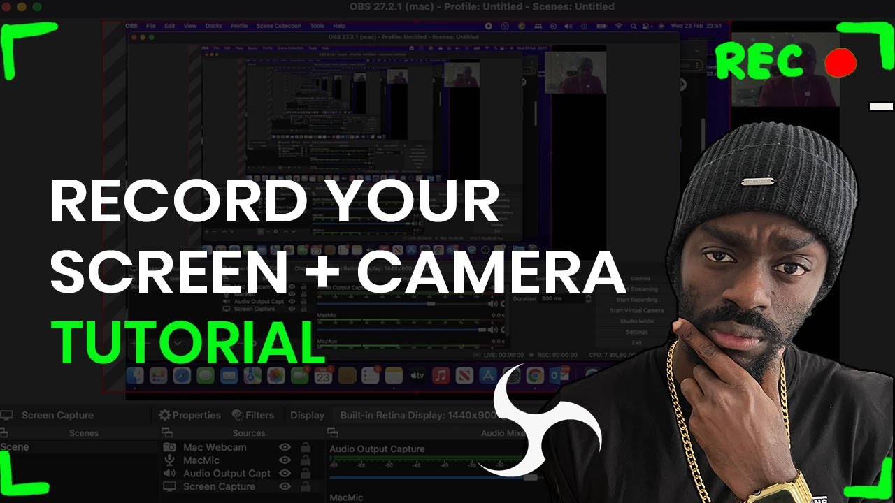 How To Create a Reaction Video Using OBS for FREE - YouTube