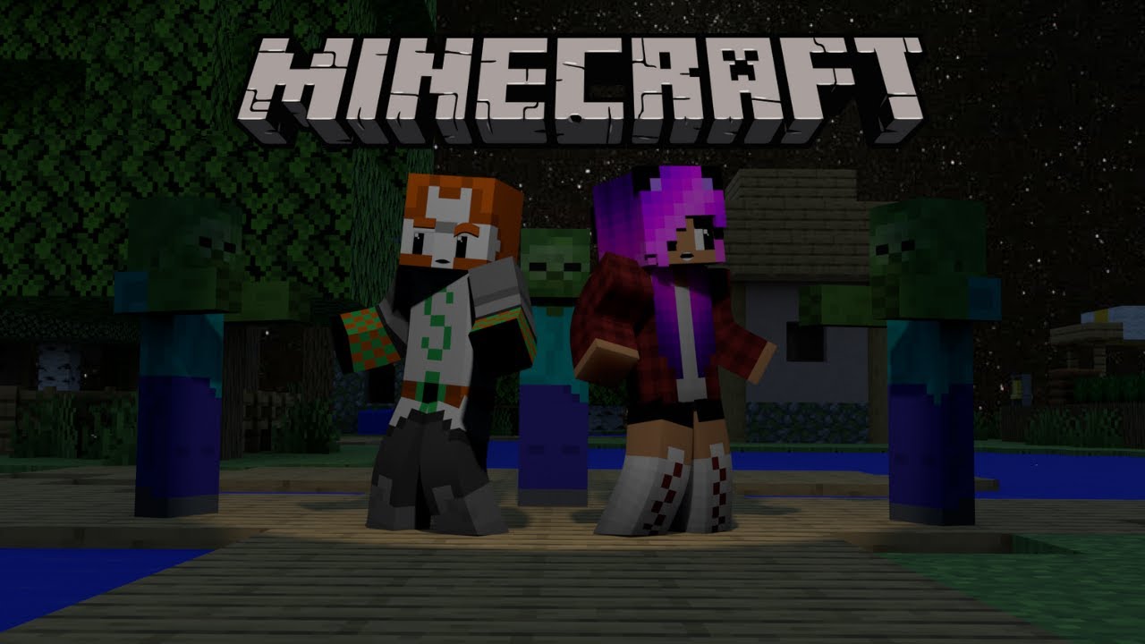 ZOMBIES ATTACK OUR VILLAGE | MINECRAFT ZOMBIE HORDE MOD | WITH ...