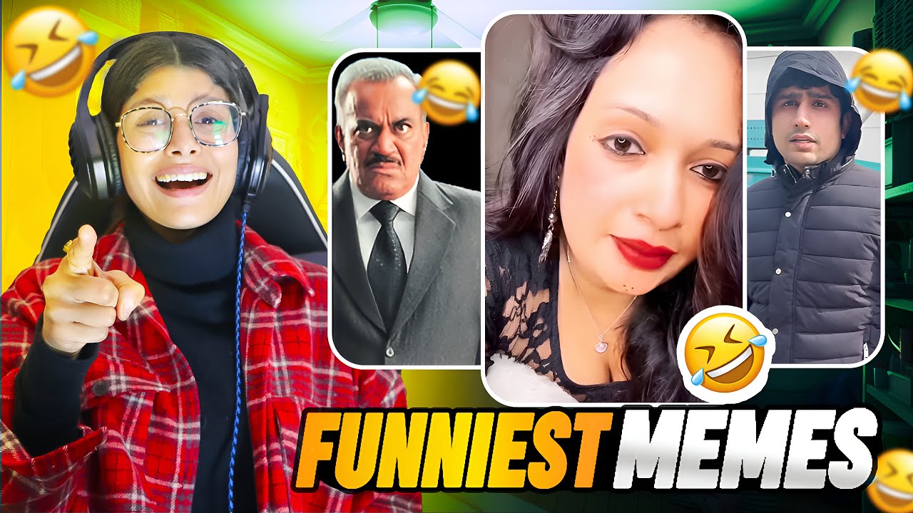 YOUR FAVOURITE MEME REACTION || Funniest Meme Reaction 🫣|| Rinki ...