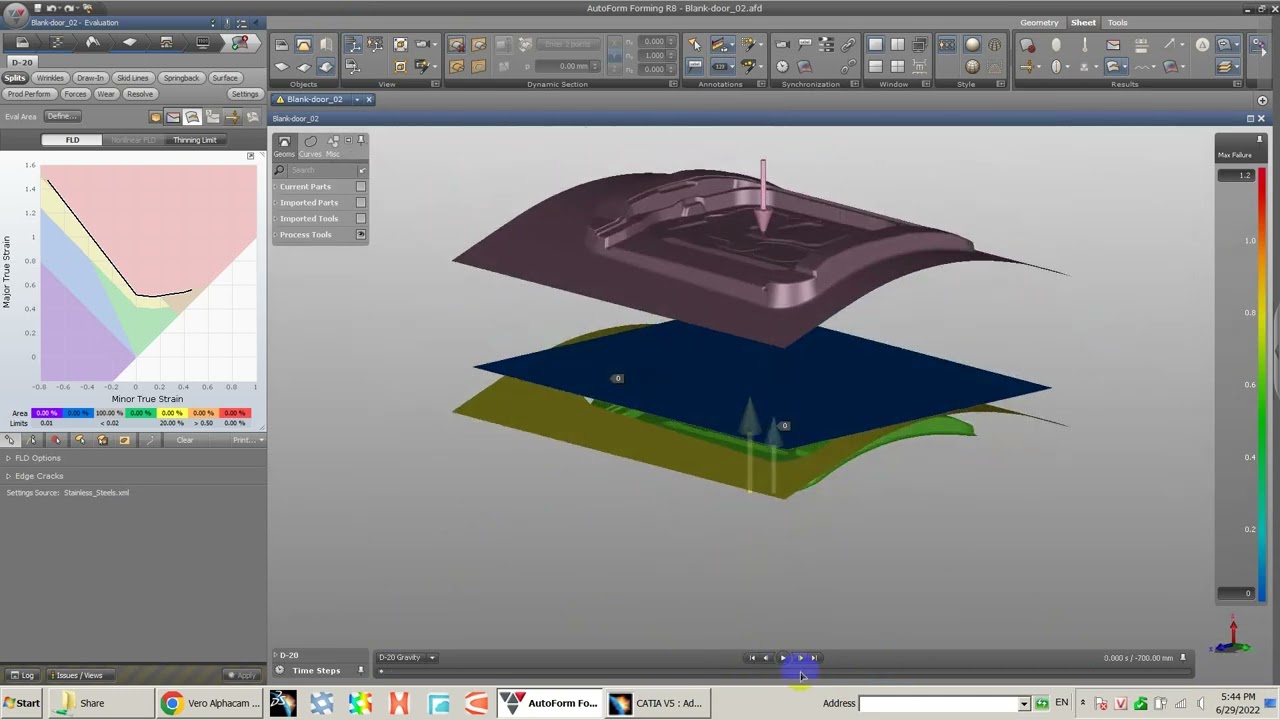 Autoform R8 Blank-door - YouTube