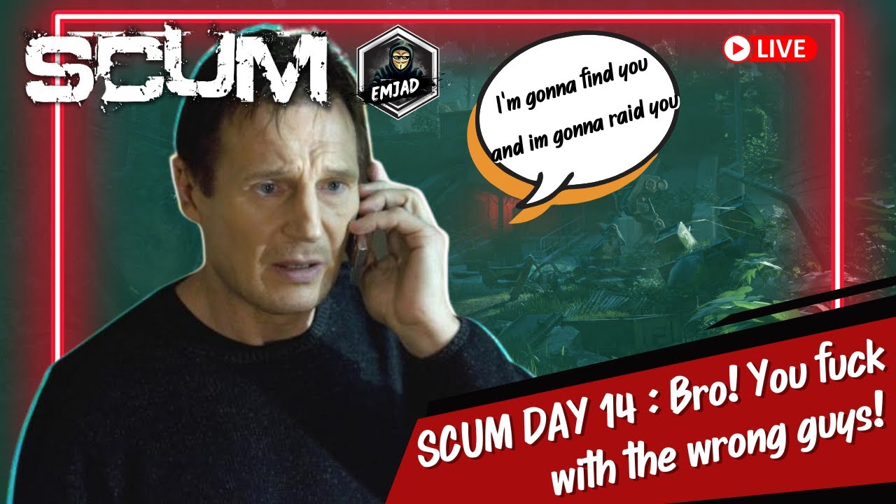 SCUM DAY 14 : Bro! You fuck with the wrong guys! - YouTube