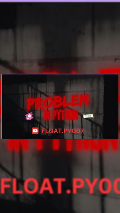 PYTHON PROBLEM #12 #youtubeshorts #coding #youtubeshorts @Float.python - YouTube