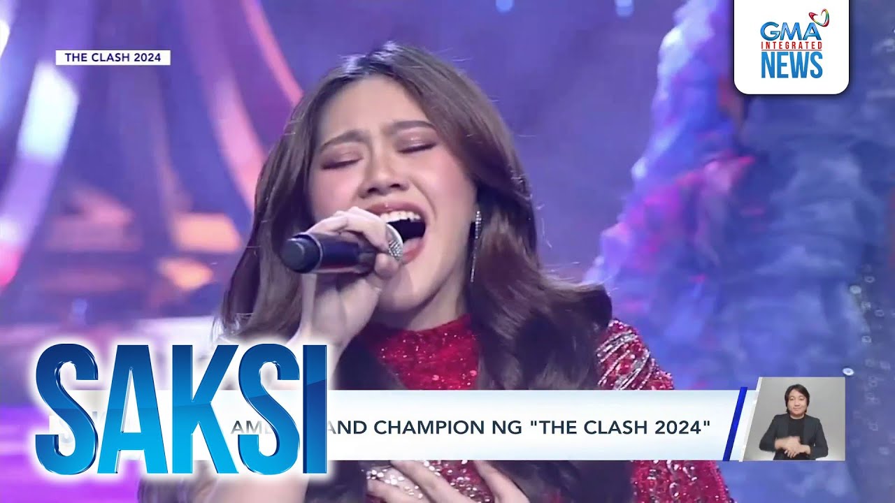 Naya Ambi, grand champion ng "The Clash 2024" | Saksi - YouTube