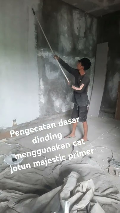 Proses cat dasar dinding #interiordesign #interior #rumahminimalis #home #decoration #artist ...
